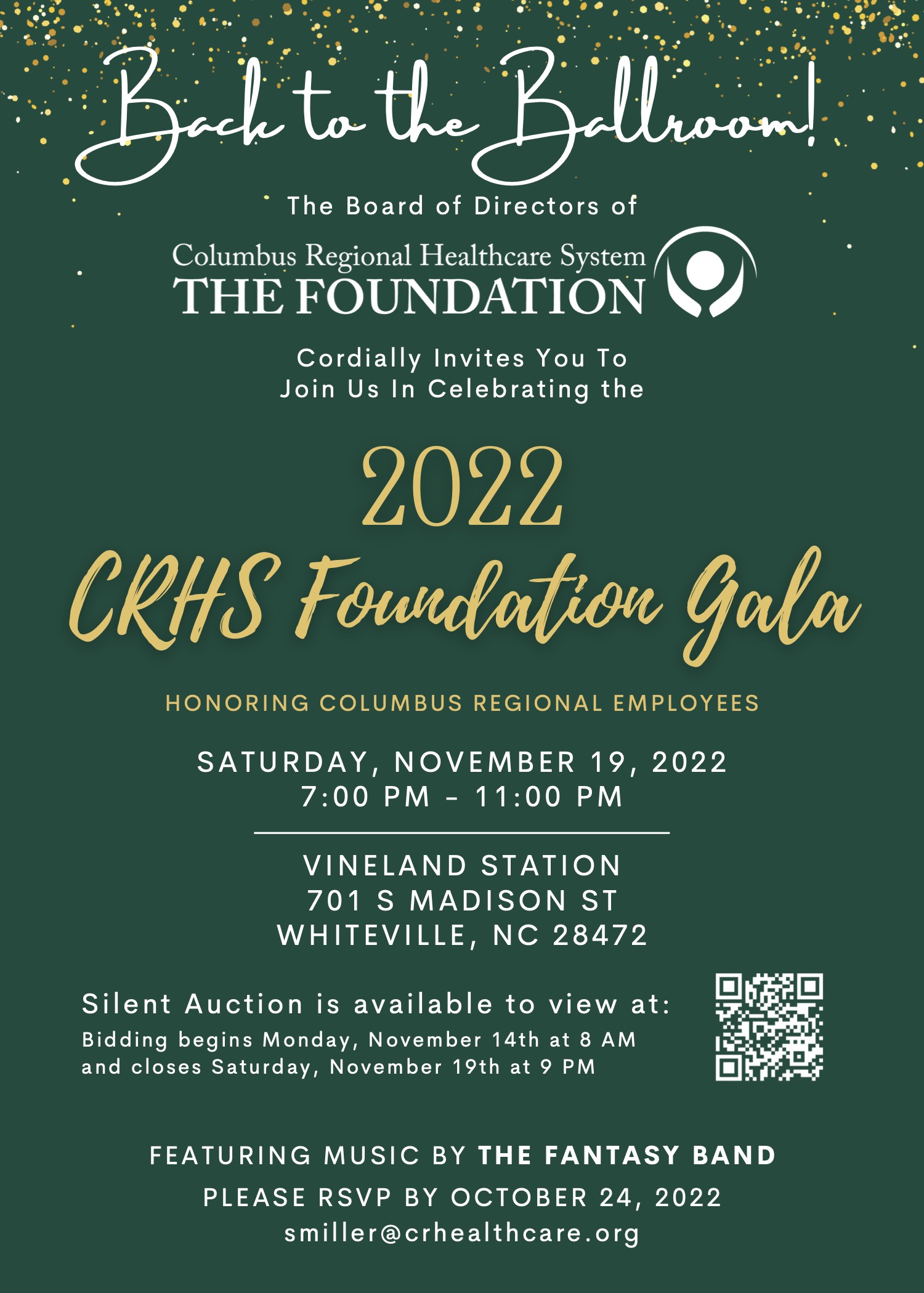 Back to the Ballroom! 2022 CRHS Foundation Gala - Columbus Regional ...